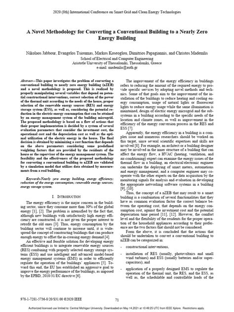 Zero Energy Building Pdf Efficient Energy Use Energy Development