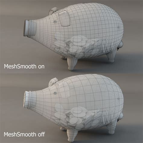 돼지 저금통 3d 모델 29 Max Free3d