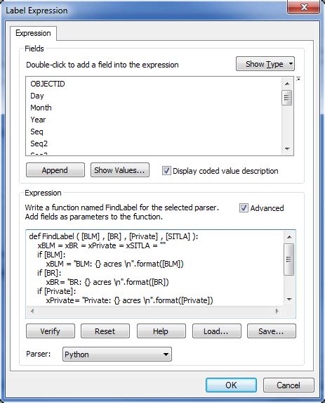 Arcgis Desktop Skipping When Value Is Null In Arcmap Dynamic Label Expression Geographic