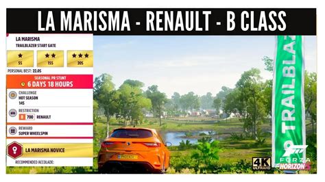 Forza Horizon 5 La Marisma B Class Renault