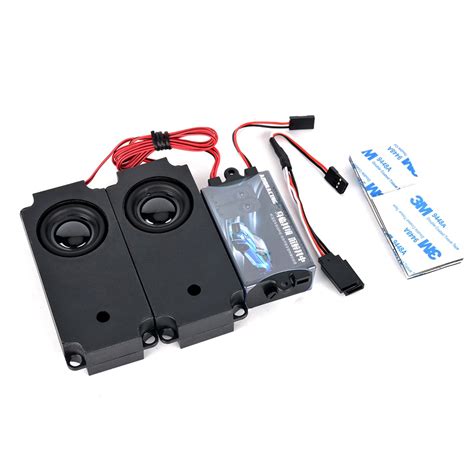 RC Remote Control Model Car Parts Speakers Generation Sound Simulator Group Effect