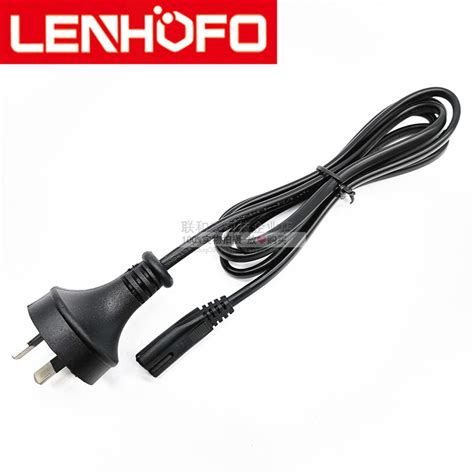 澳标认证纯铜 Saa澳规直头八字尾两孔电源线2芯8字0 75平方1 2米 虎窝淘