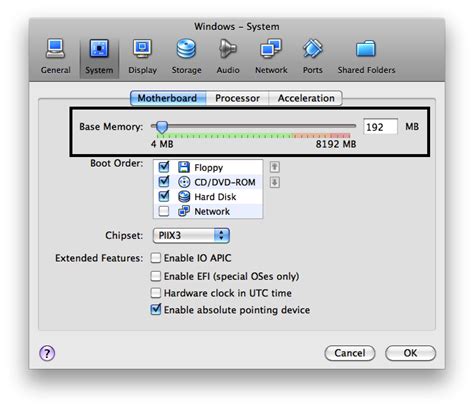 Macos How To Give More Ram To A Virtualbox Vm On A Mac Super User