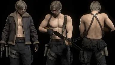 Shirtless Leon At Resident Evil Nexus Mods And Community