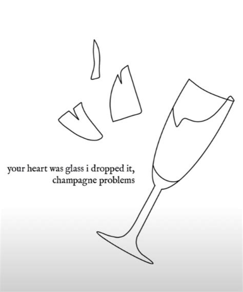 Champagne Problems By Taylor Swift Art