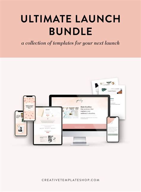 Ultimate Launch Strategy Template Bundle Soft Collection Templates