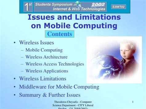 Ppt Issues And Limitations On Mobile Computing Powerpoint