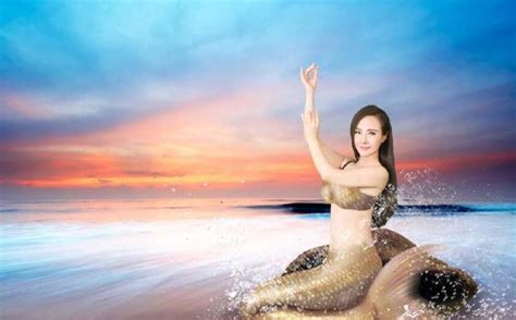干露露扮性感美人魚婀娜多姿 每日頭條