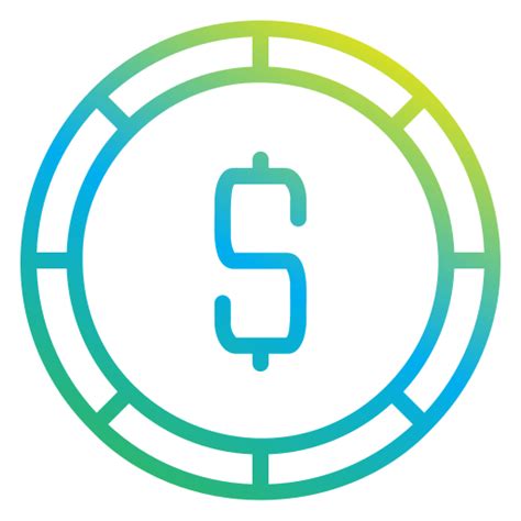 Coin Generic Gradient Icon