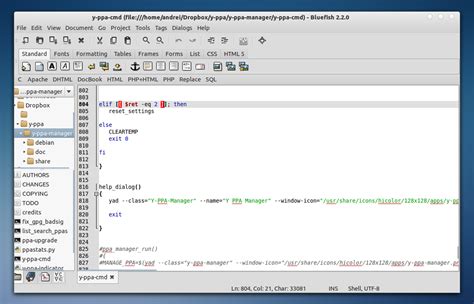 Bluefish Text Editor Released With GTK Support Web Upd Ubuntu Linux Blog