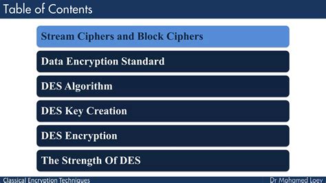 Computer Security Lecture 4 Block Ciphers And The Data Encryption Standard PDF