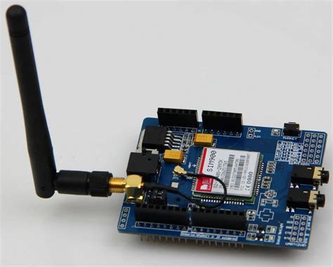 1 pcs sim900 gsm gprs shield module expansion board wireless module for arduino in headphone