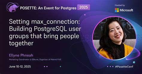 Setting Maxconnection Building Postgresql User Groups That Bring