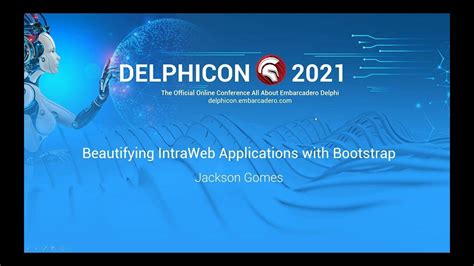Intraweb Bootstrap Delphi Conference 2021 Youtube