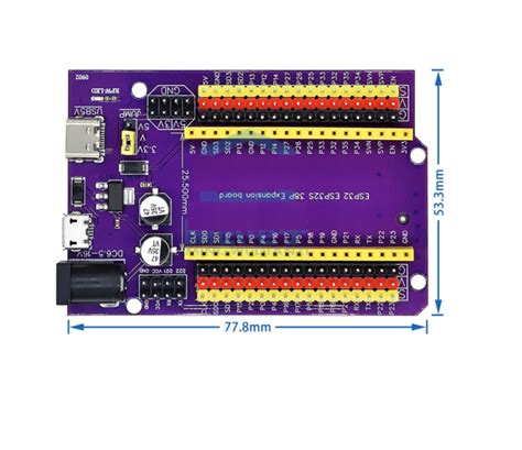 base board for esp32s 38p purple expansion board lazada