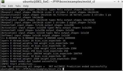 The Speed For Processing All The Images In Arm Cortex A9 In De1 Soc