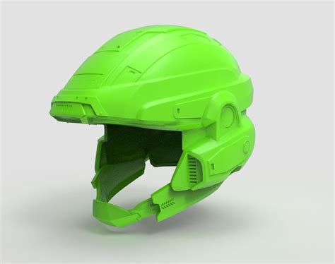 Halo Unsc Helmet 3d Model By Nikkoindustries On Thangs