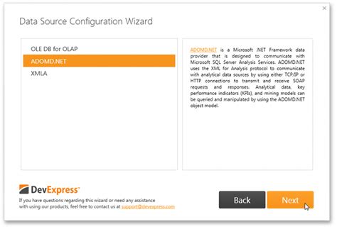 Binding To OLAP Data Sources WinForms Controls DevExpress Documentation
