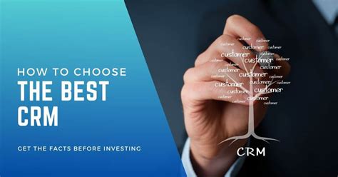 How To Choose A CRM Get The Facts Before You Invest EricMelillo Com