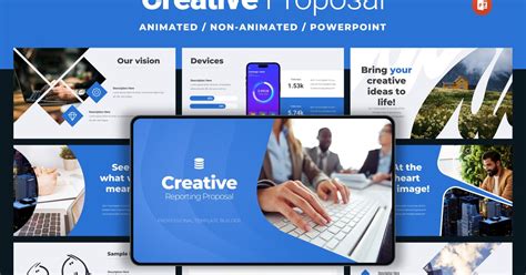 Creative Reporting Animation Incl Animated And Animated Powerpoint High Tech Envato
