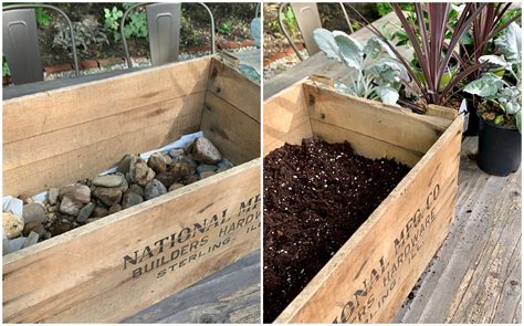 Diy Vintage Crate Planter Rooms For Rent Blog