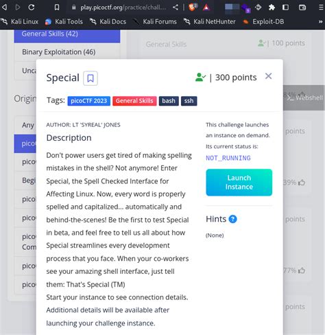 Pico Ctf Special J053s Blog