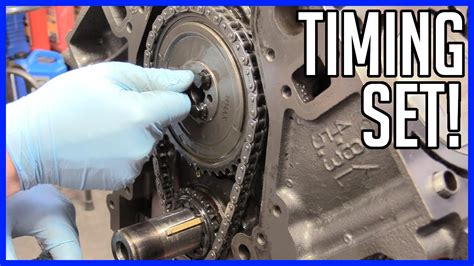 How To Build A 5 3l Ls Lm7 V8 Part 6 Timing Set And Front Cover Youtube