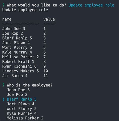 Github Bkrendan12mysql Employer Tracker