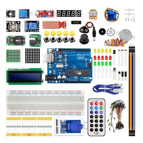 Kit Arduino Uno R3 Nivel Intermedio Electrónica Sigma Guatemala
