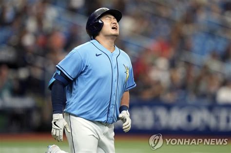 탬파베이 최지만 시즌 46타점째작년 기록 추월 한국경제