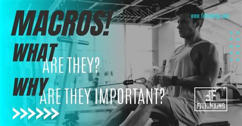 Macros What Are They And Why Are They Important FIThinking