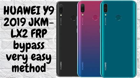 HUAWEI Y9 2019 JKM LX2 Talkback Version 7 2 Frp Bypass Very Easy Method YouTube