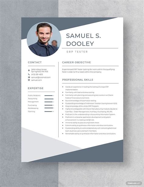 ECommerce QA Tester Resume In Pages Word Download Template Net