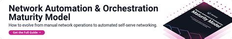 Network Automation And Orchestration Maturity Model How To Assess And Evolve Webinar Series