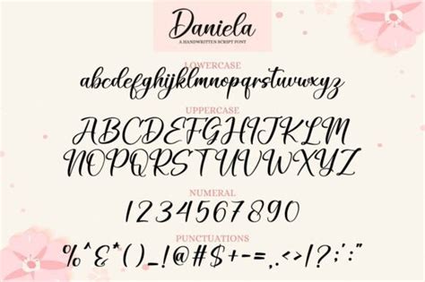 Daniela Script Font Free Font