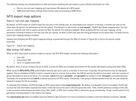 Nfs Export And Smb Share Settings Access Control Lists On Dell Emc Powerscale Onefs Dell