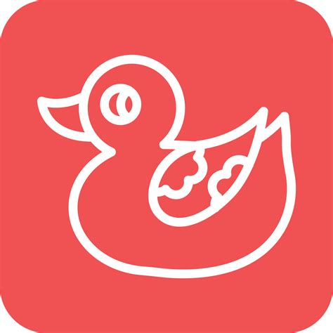 Duck Toy Icon Vector Design 22848802 Vector Art At Vecteezy