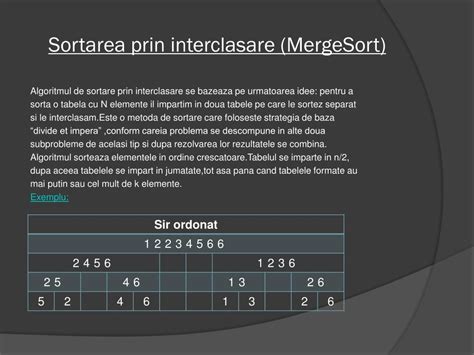 Ppt Metode De Sortare In C Powerpoint Presentation Free Download Id3652570