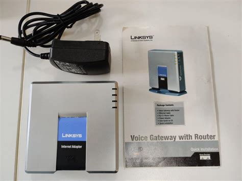 Linksys Spa3102 Voice Gateway With Router Great For Learning Voip