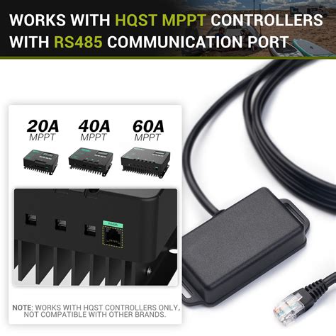 Bluetooth Module With Rj12 Communication Port For Hqst Mppt 20a 40a