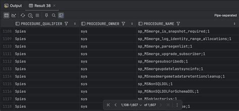 Querying Sql Server For A List Of Stored Procedures Conrad Akunga Building Software In Net