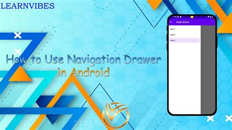 Android Studio Tutorial How To Use Navigation Drawer In Android