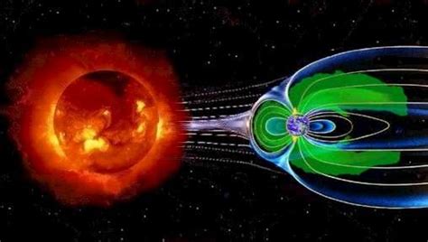Figura 8 Viento Solar Afectando A La Magnetósfera Terrestre Fuente
