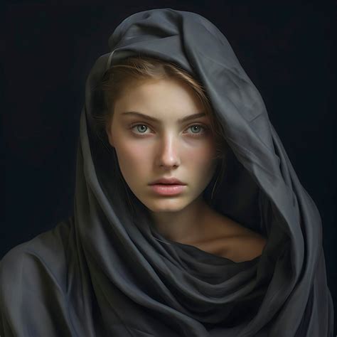 Premium Ai Image Portrait Of A Beautiful Young Sexy Woman In Elegant