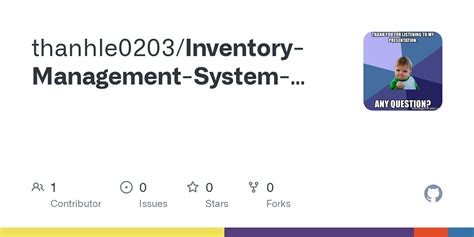 Github Thanhle0203inventory Management System Django