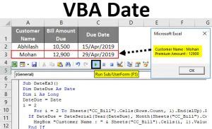 VBA Date How To Use Excel VBA Date Function With Examples
