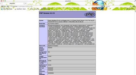 INSTALLARE E CONFIGURARE APACHE PHP MYSQL E PHPMYADMIN SU OS X LION