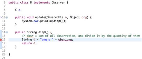 Solved 30 Import Javautilobservable 6 Public Class A