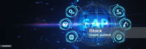 가상 화면 데이터 센터에서 Sap 시스템 소프트웨어 자동화 개념 비즈니스 현대 기술 인터넷 및 네트워킹 개념 3d 일러스트레이션 수액에 대한 스톡 사진 및 기타 이미지