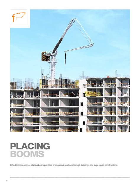 Cifa Concrete Placing Boom Specifications Pdf
